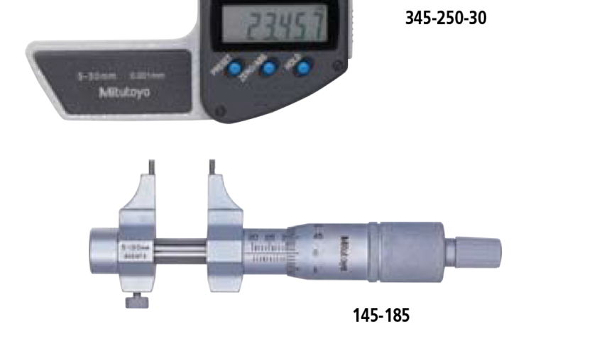 Mitutoyo-SERIES 345, 145 - Caliper Type Inside Micrometers