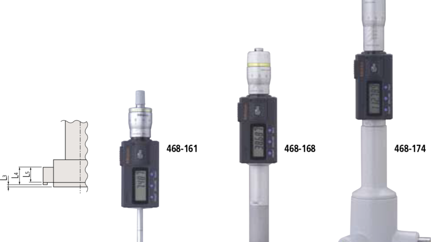 Mitutoyo-SERIES 468 - Three-point Internal Micrometers-Digimatic Holtest