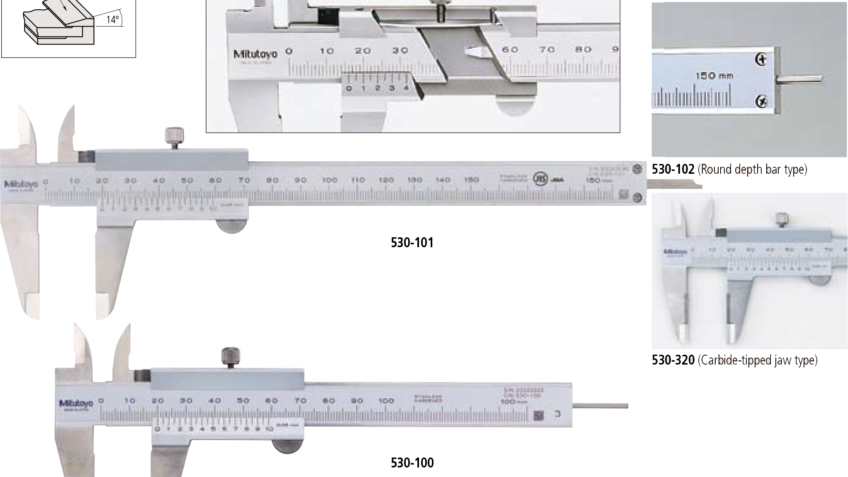 Mitutoyo-530 Series - Standard model-Vernier Caliper Mitutoyo-530 Series - Standard model-Vernier Caliper