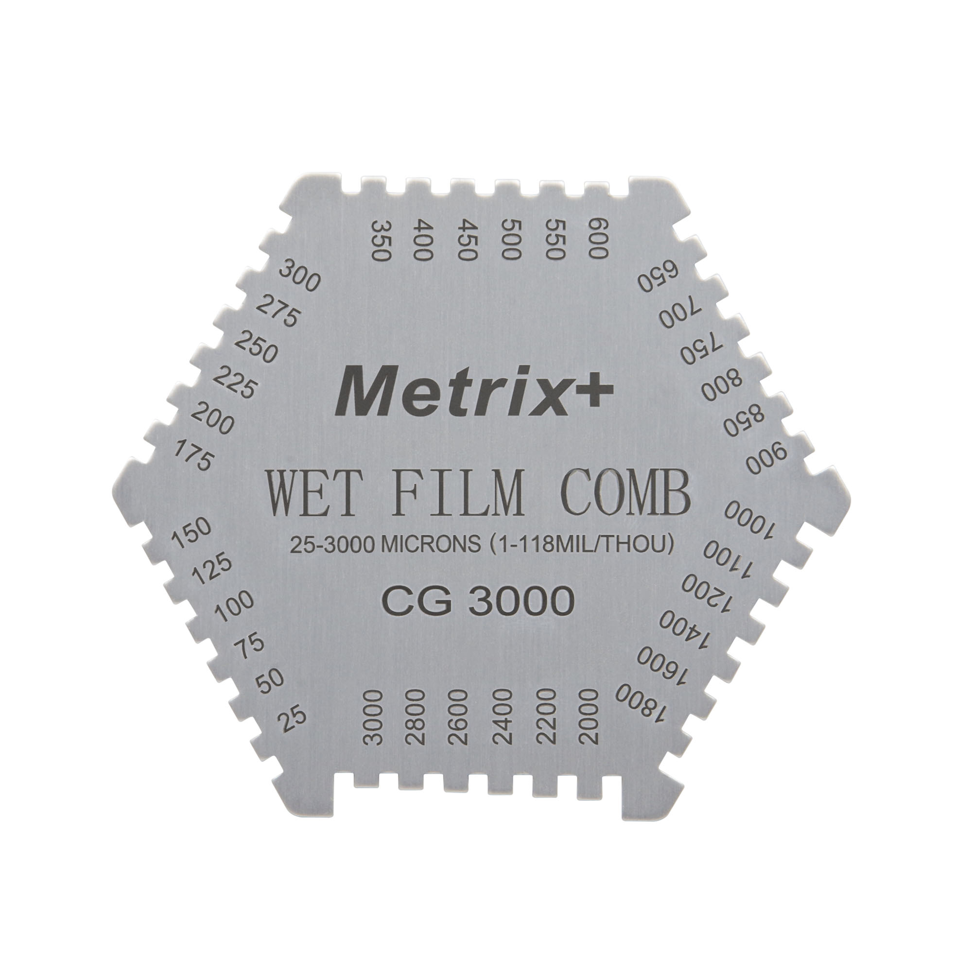 Metrix+ CG 3000 Wet Film Gauge | Coating Tester | Gokul Traders